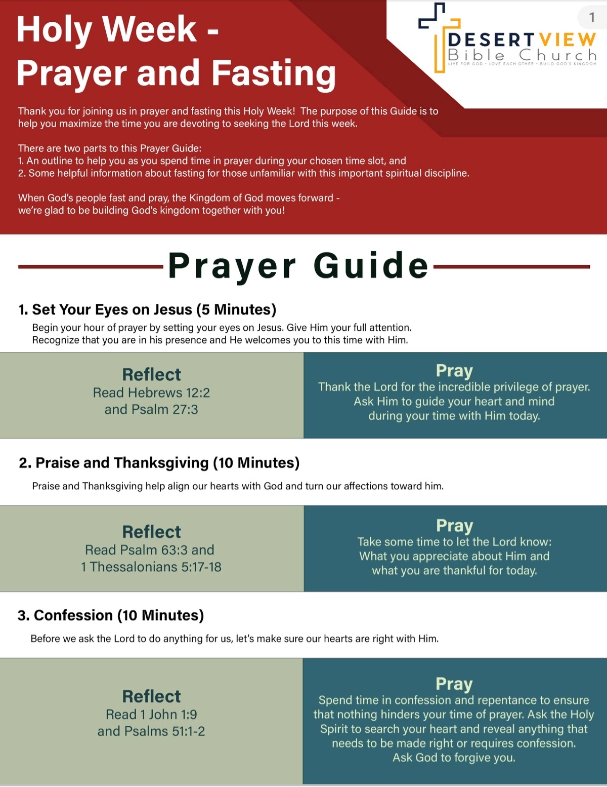 Holy Week Prayer & Fasting Guide – God Stories for Me, Yippee!